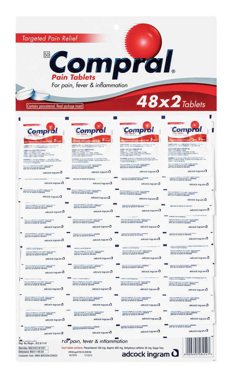 COMPRAL TABS 48X2EA – Shop Easy